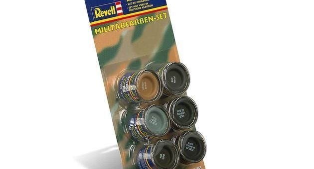 Revell - Email color Militärfarben-Set - 6x 14ml - RC-Modellbau Shop