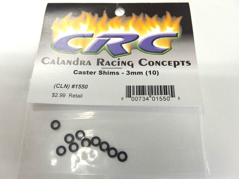 Calandra Racing Concepts - Caster Shims - 3mm (10) (CRC1550) - RC ...