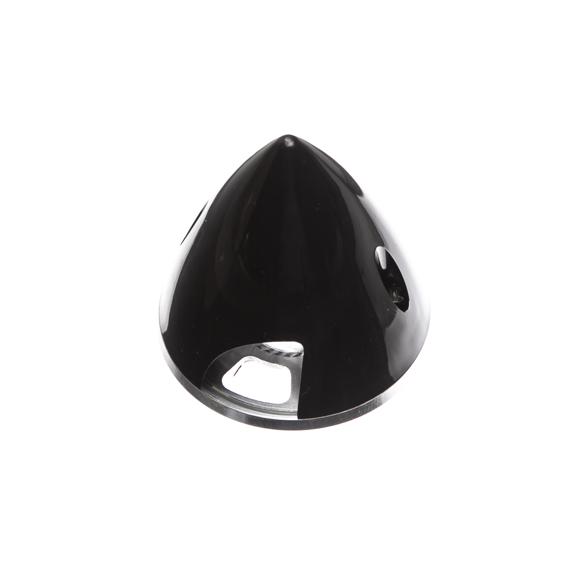 Aeronaut - Alu-Kunststoff-Spinner - schwarz - 57mm - RC-Modellbau Shop