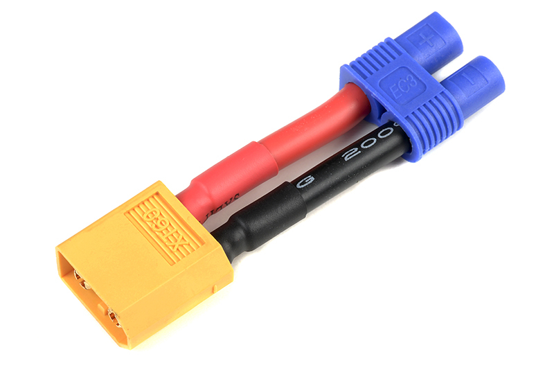 G-Force RC - Power Adapterkabel - EC-3 Buchse auf XT-60 Stecker - RC ...