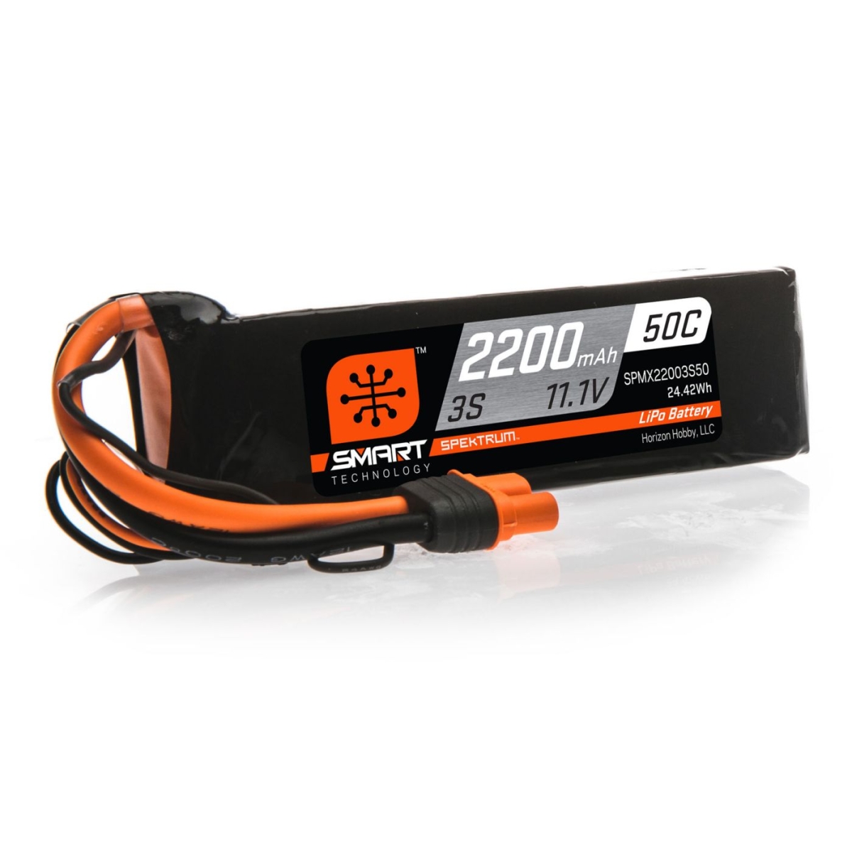 Spektrum - 2200mAh 3S 11,1V Smart LiPo Battery IC3 - 50C - RC-Modellbau Shop