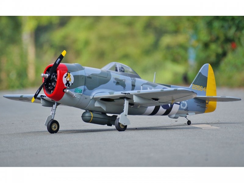 VQ Model P-47D Thunderbolt (Camo) / 1500mm (C5851) - RC-Modellbau Shop