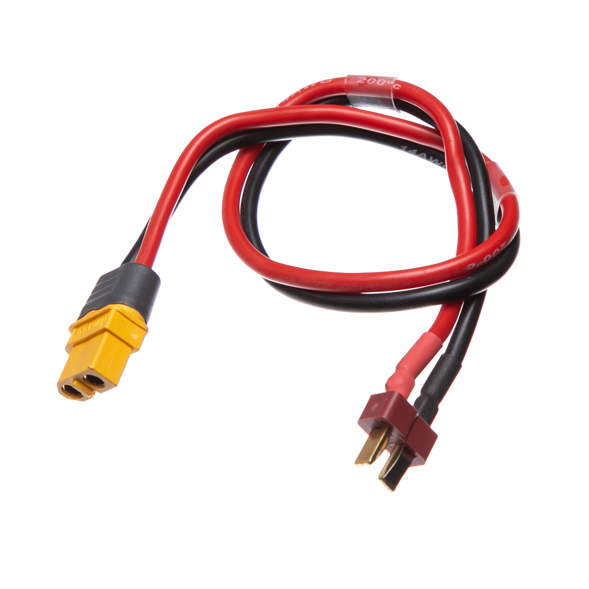 Akku Ladekabel XT60 auf Ultra Dean T-Stecker - 2,5mm² - 30cm - RC ...