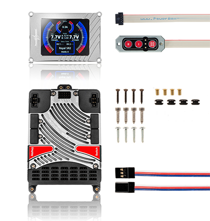 PowerBox Systems - Powerbox Royal SR2 mit Sensor Switch und TFT Display ...