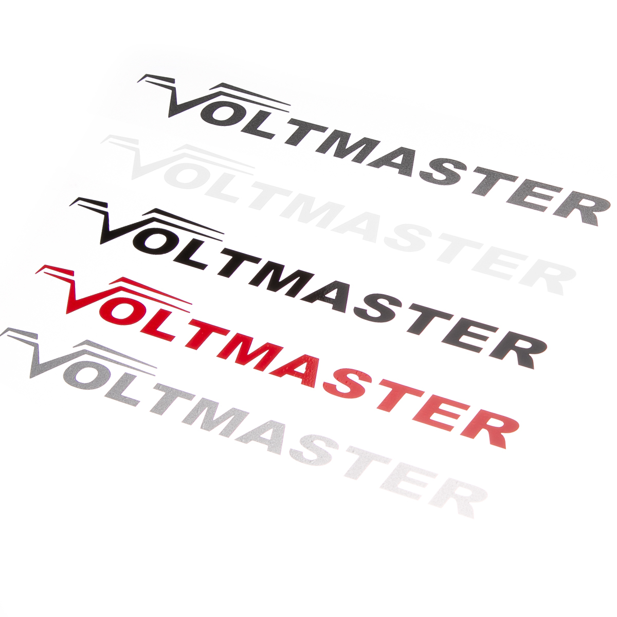 Voltmaster® - Aufkleber Sticker 200 x 22mm anthrazit - RC-Modellbau Shop