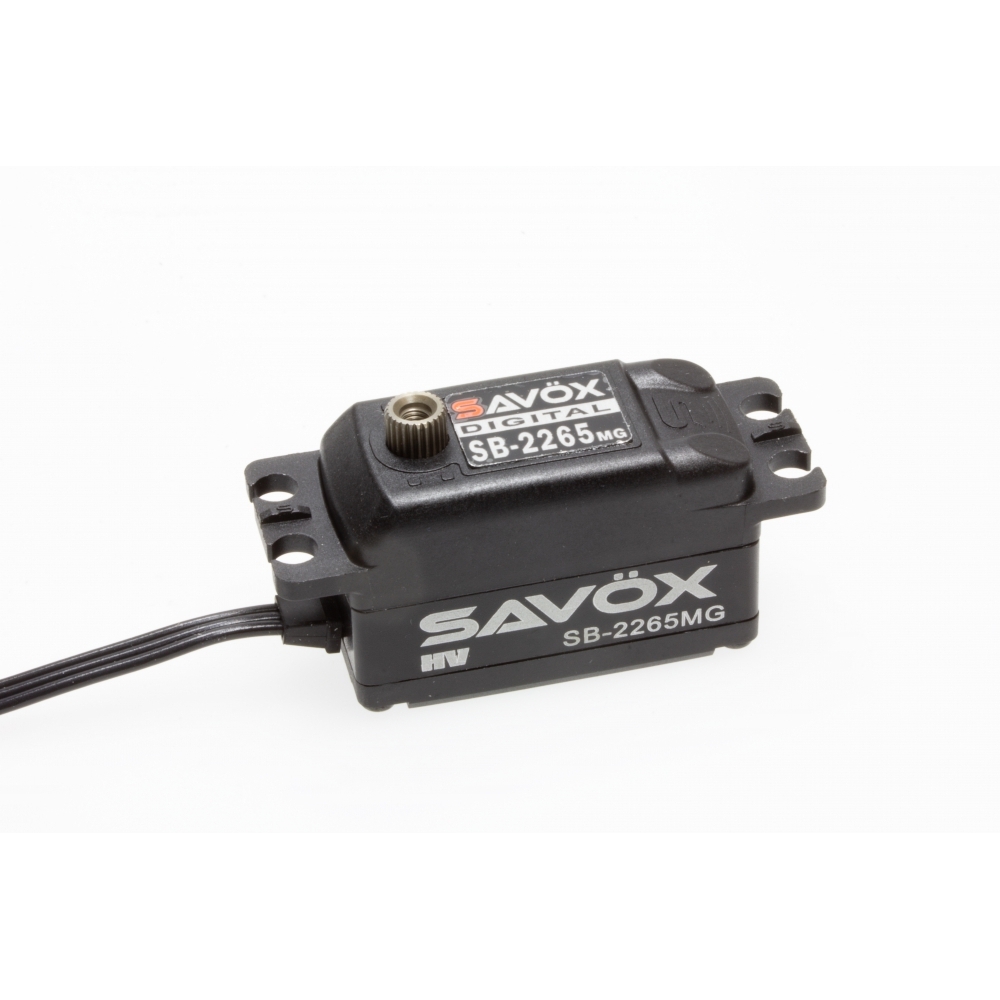 Savox - SB-2265 MG digital Servo HV black edition