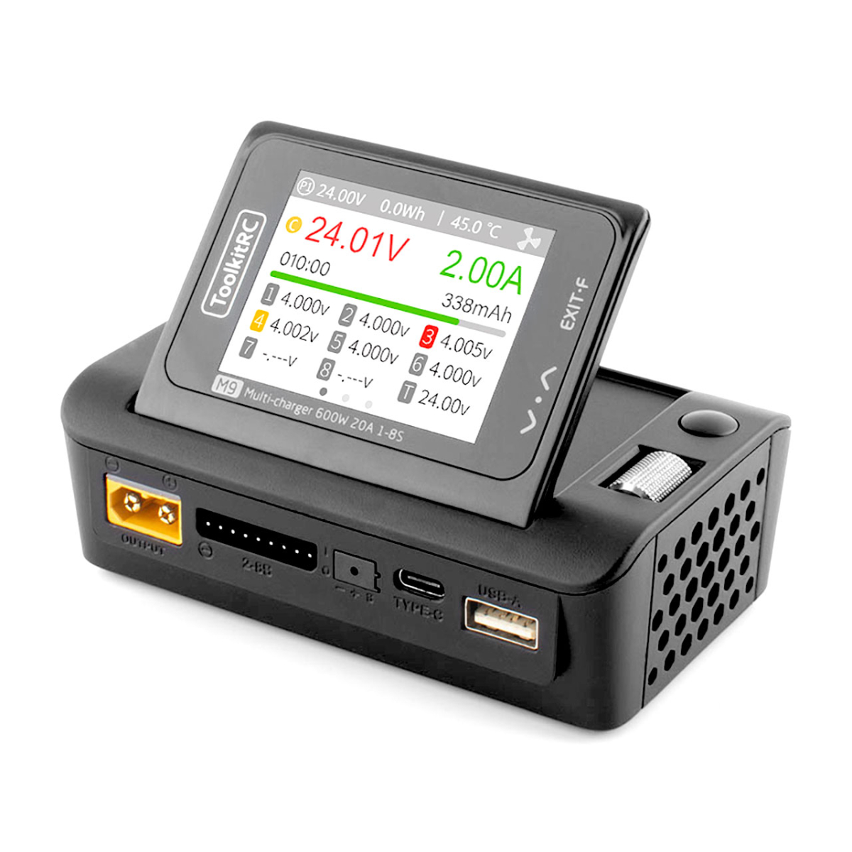 ToolkitRC - M9 LiPo 1-8S 20A Ladegerät DC 7-35V - RC-Modellbau Shop