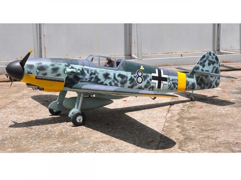 Black Horse - Messerschmitt ME109 - 2255mm - RC-Modellbau Shop