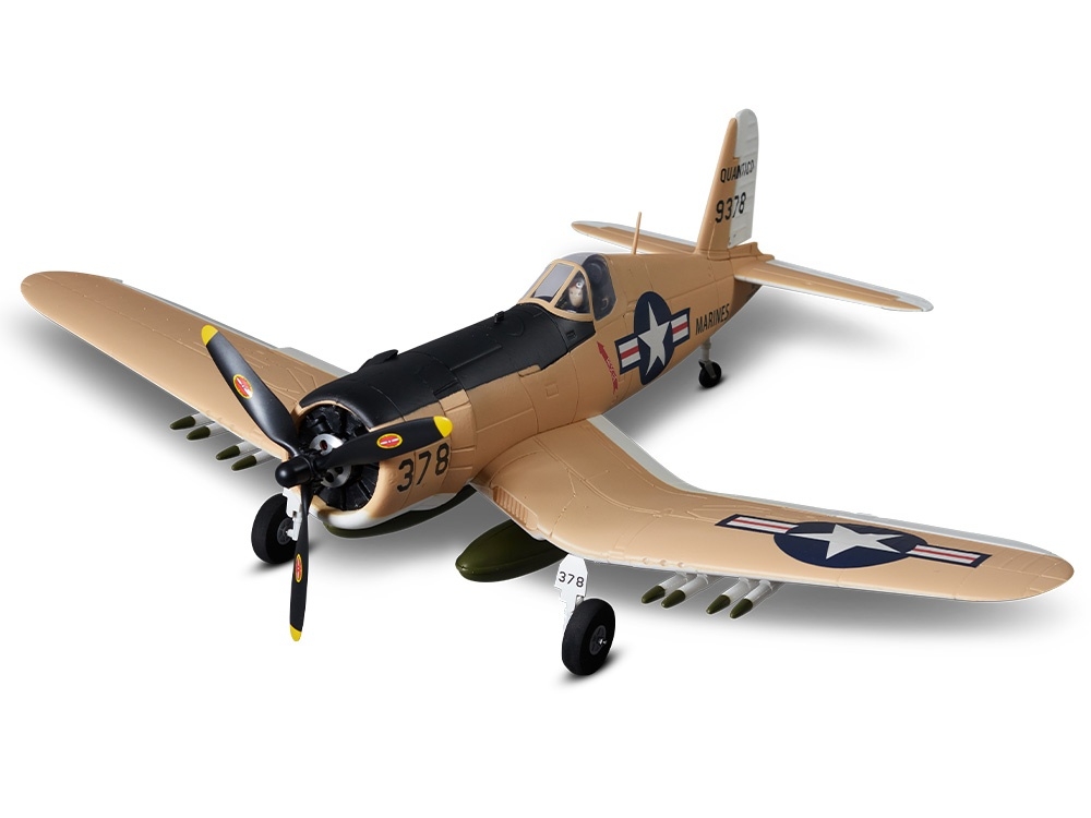 D-Power - Derbee F4U Corsair Warbird PNP gelb - 750mm - RC-Modellbau Shop