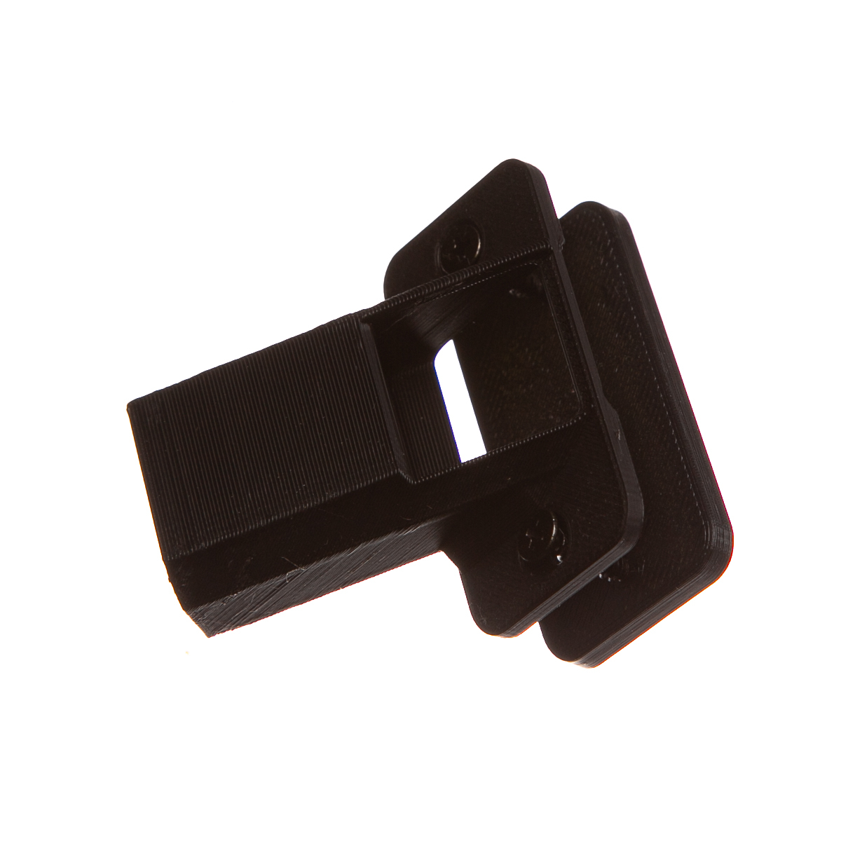 3D Print Lab - mounting frame for XT90 connector 30° horizontal