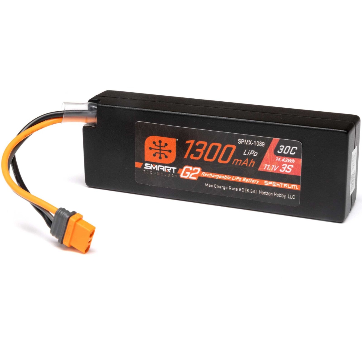 Spektrum - LiPo Akku 1300mAh 11,1V 3S Smart G2 - 30C - RC-Modellbau Shop