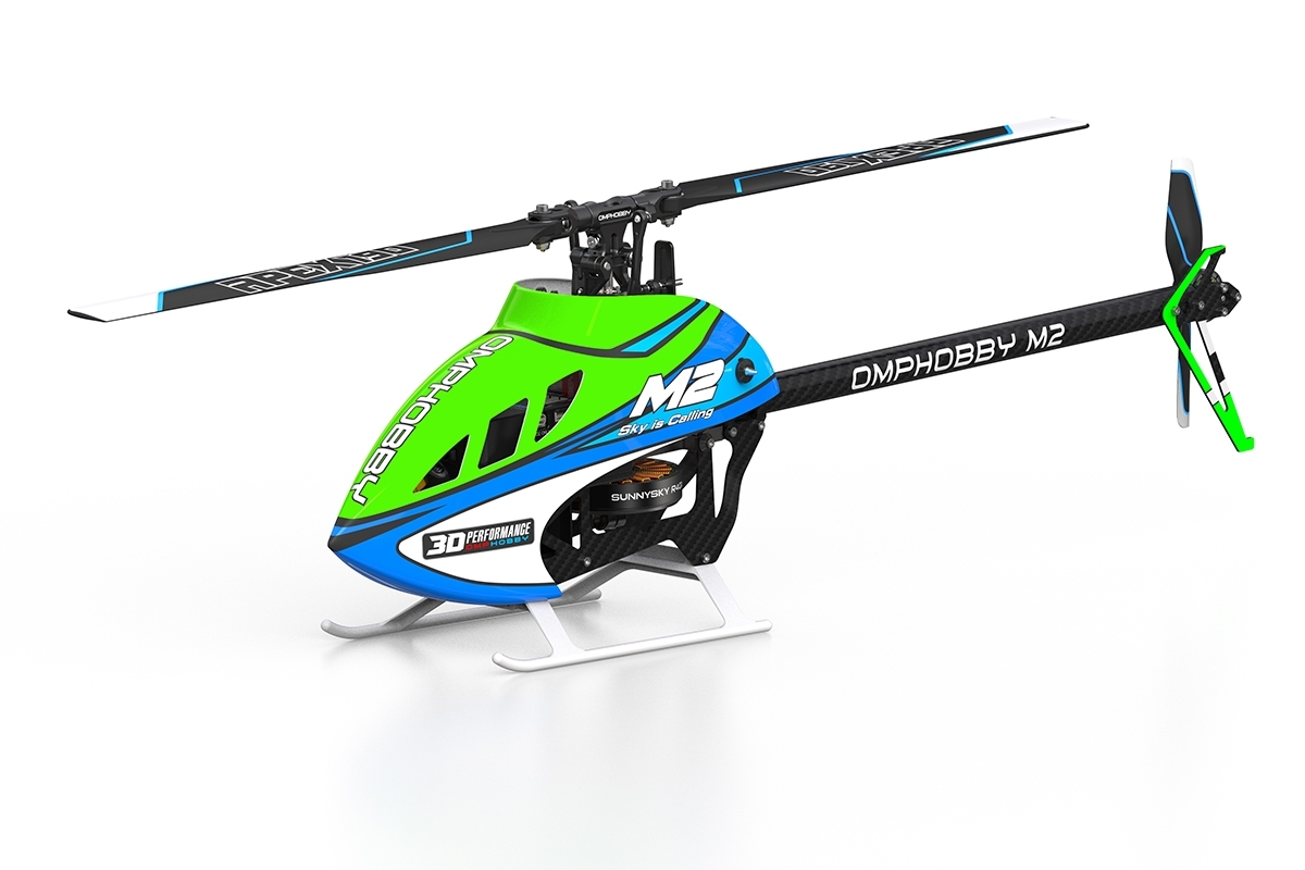 OMP - M2 V3 Pro - grün (OSHM0050) - RC-Modellbau Shop