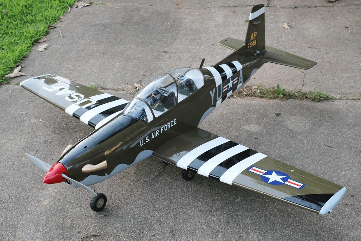 T-6A Texan II 1,6m (Servo retracts) Military - 1600mm - RC-Modellbau Shop