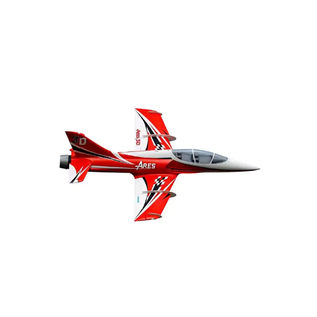 Ares 8S SebArt High Performance Sport Jet 3D EDF 90mm rot PNP - 1156mm ...