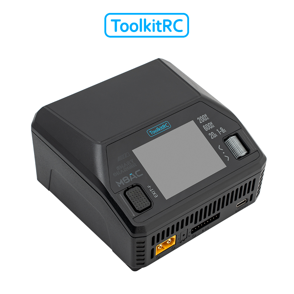 M8AC LiPo 1-8S 20A charger AC/DC