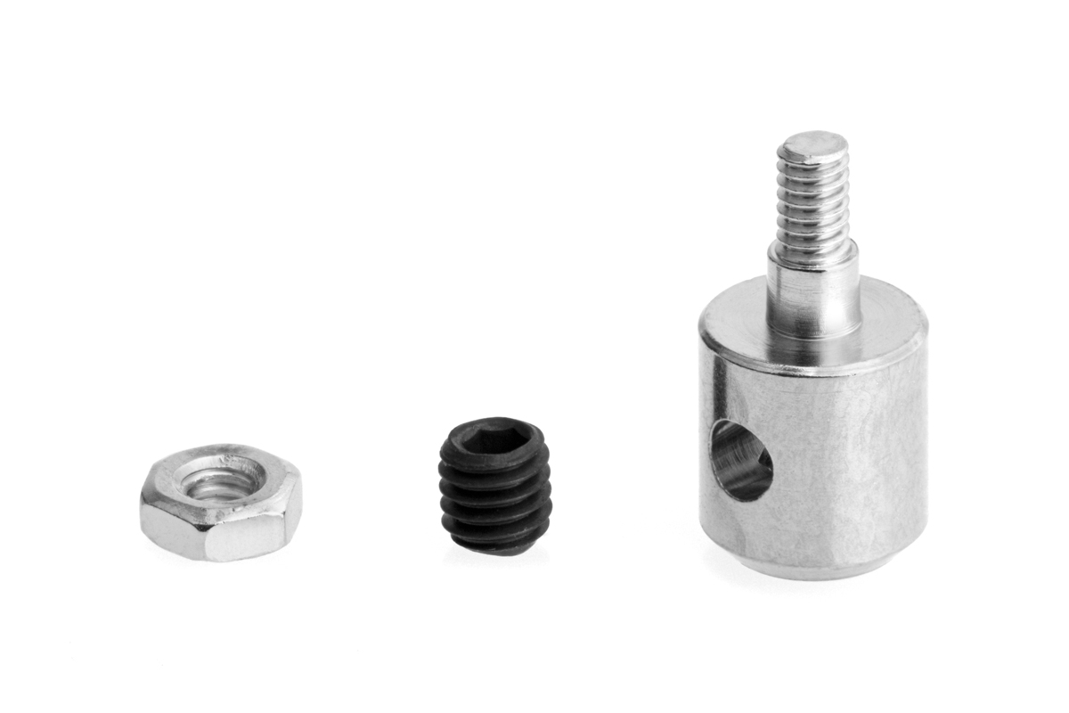 Kavan - Gestänge-Anschluss mit Gewinde M2, d=1,25mm, 10 stück (KAV50 ...