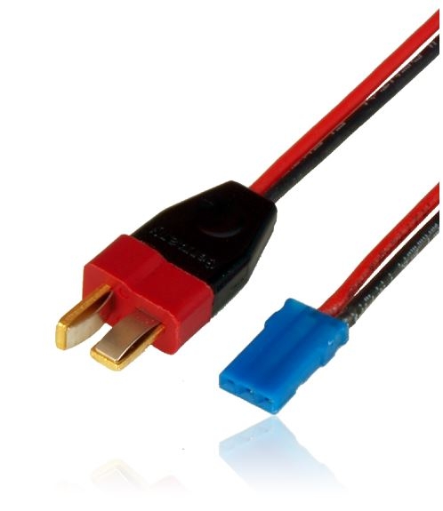 MPX-PIK Adapterkabel Deans auf JR 0,5mm² - 10cm - RC-Modellbau Shop